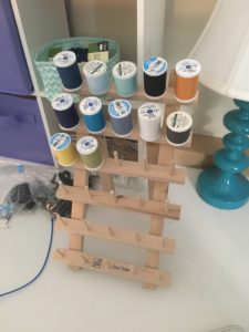 Sewing Room Organization: Decorative Thread Board – Alex Lynn Crafts