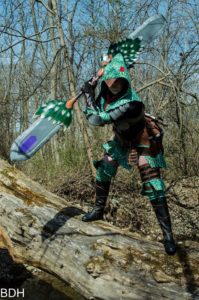 Cosplay: HR Pukei Beta Armor (Monster Hunter: World) – Alex Lynn Crafts