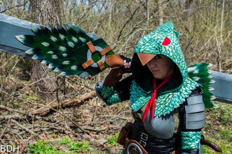 Cosplay: HR Pukei Beta Armor (Monster Hunter: World) – Alex Lynn Crafts