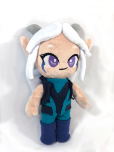 Rayla from The Dragon Prince Fanart Plush – Alex Lynn Crafts